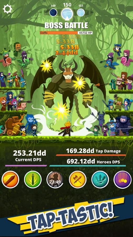 Tap Titans RPG Apps for Kindle and Amazon Fire Tablet
