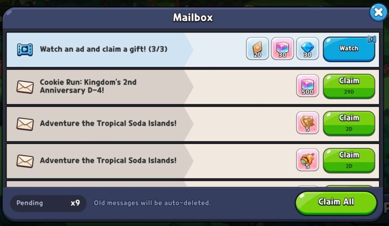 Cookie Run Kingdom (CRK) Working Codes