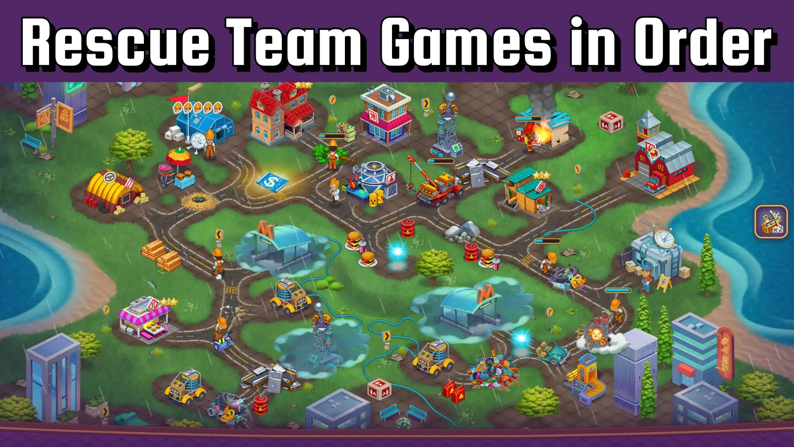 Rescue Team Game Series – All Games in Order