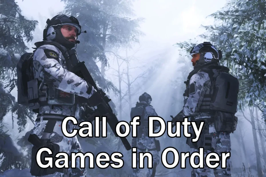 All Call of Duty Games in Order (Release & Story)