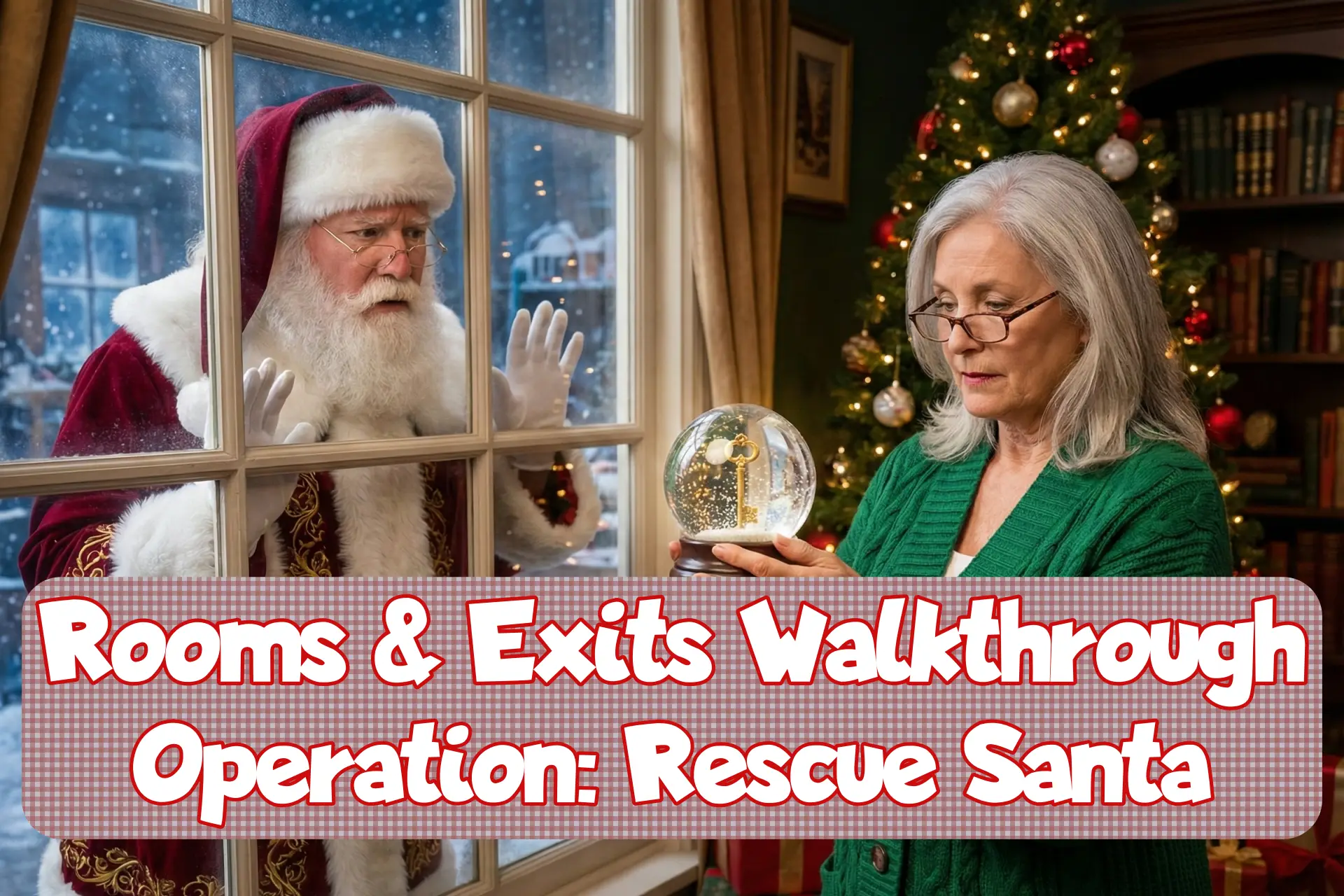 Rooms & Exits: Operation Rescue Santa Walkthrough (Christmas Rescue)
